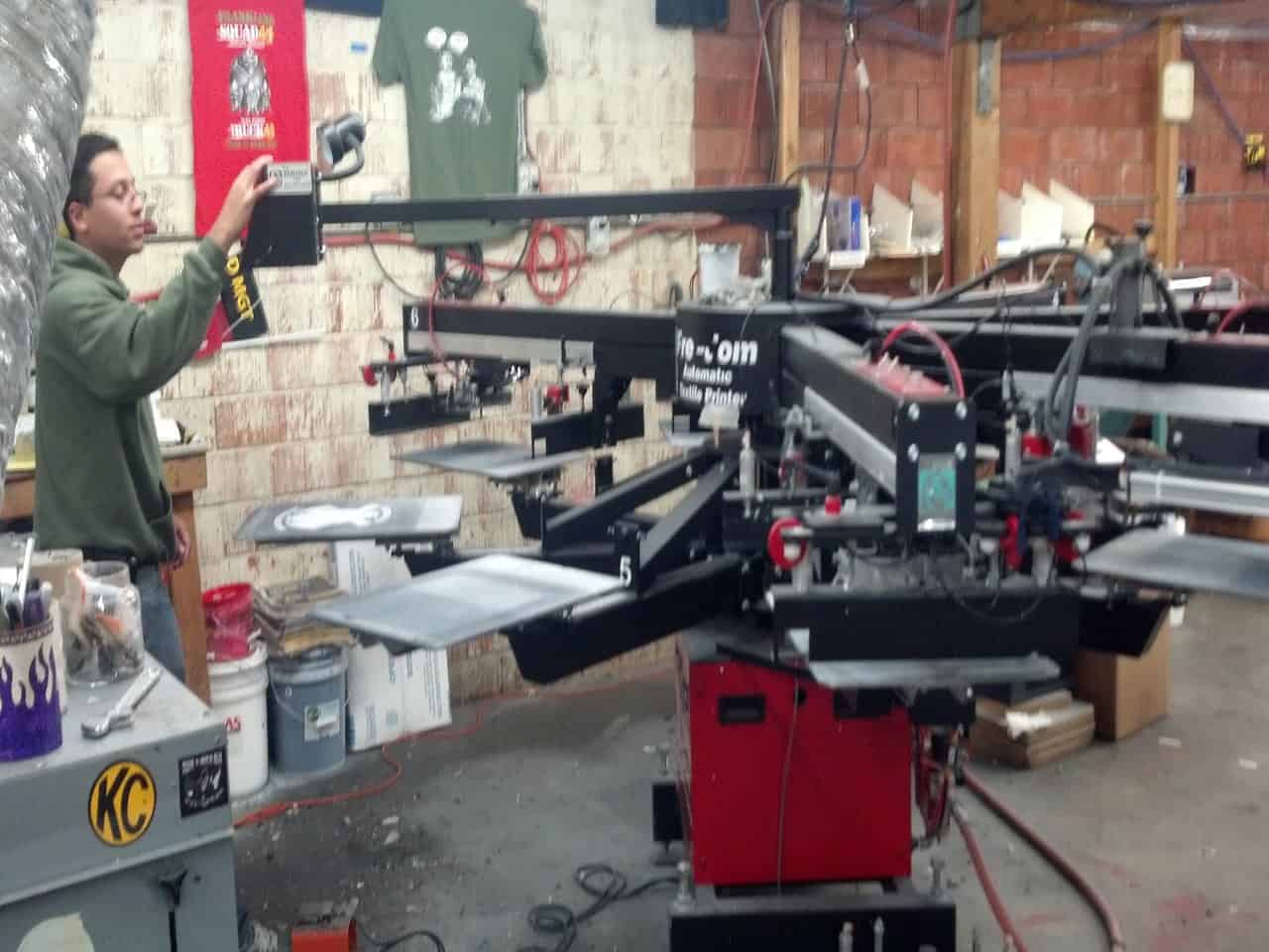 Screen Printing - Cliff Digital Large Format Printing | Vehicle Wraps ...